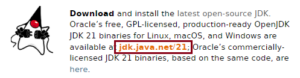 OpenJDK（Java Development Kit）のインストール