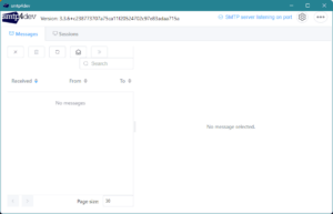 ダミーSMTPサーバ smtp4devのインストール